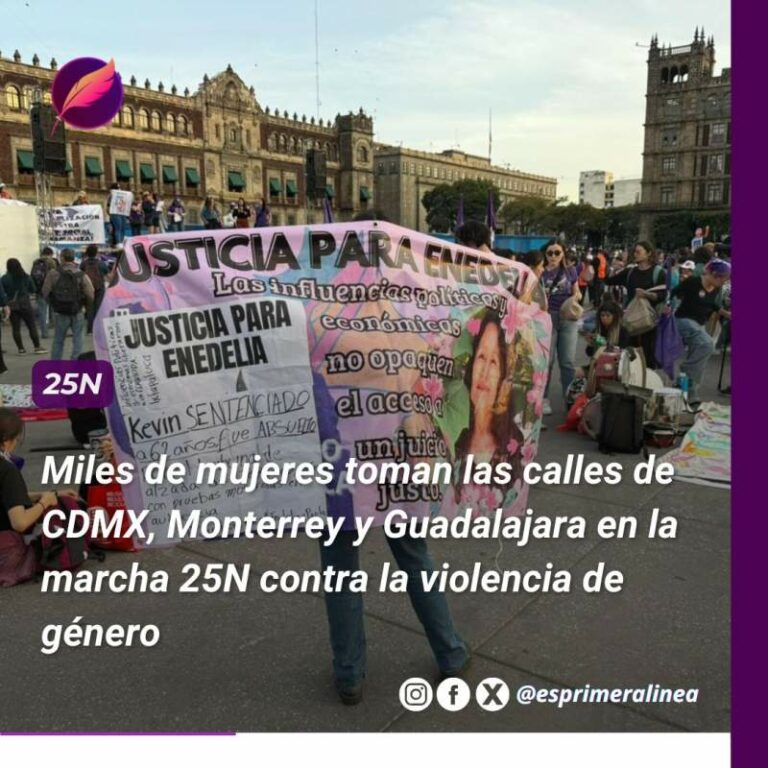 Miles de mujeres toman las calles de CDMX, Monterrey y Guadalajara en ...