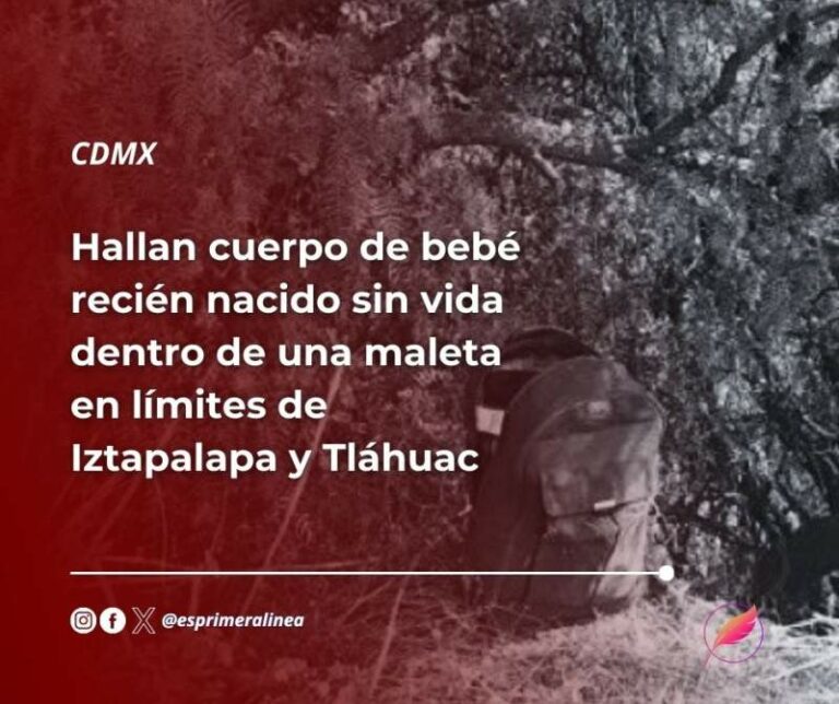 Hallan cuerpo de bebé recién nacido sin vida dentro de una maleta en ...